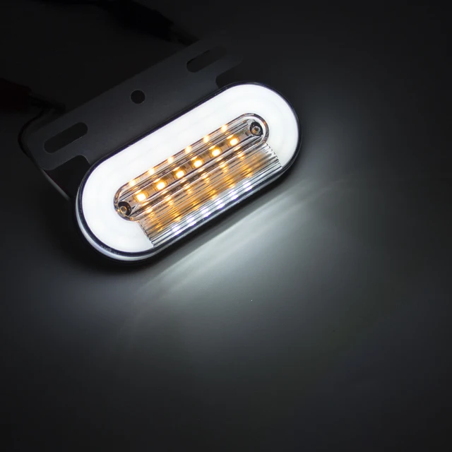 4/8pcs 12V 24V 24 Leds Truck Side Marker Lights Car External Lights ...