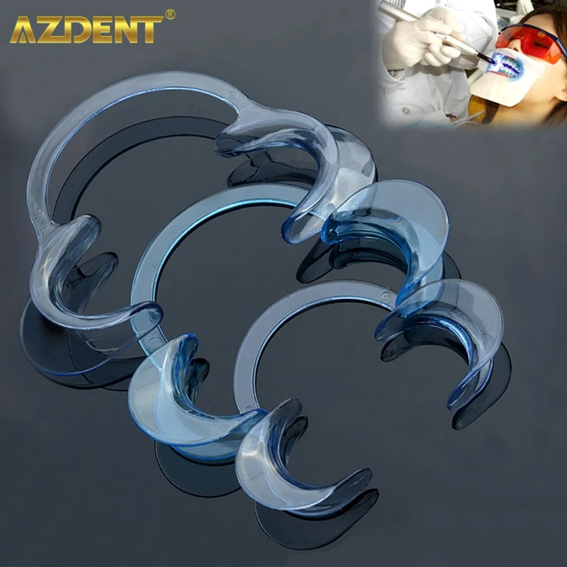 AZDENT-Dental-C-Shape-Cheek-Retractor-Teeth-Whitening-Mouth-Lip-Opener ...