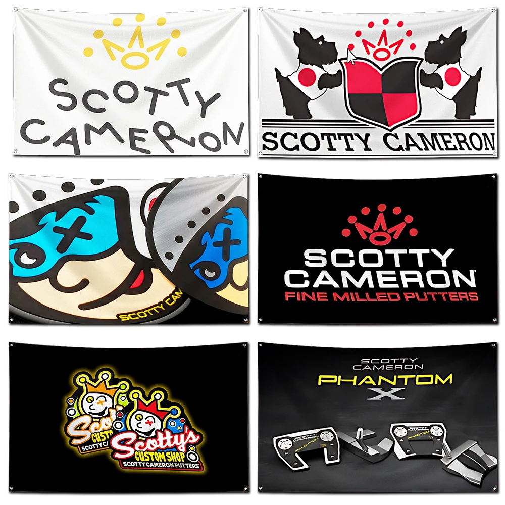 Scottys-Camerons-Bandera-de-poli-ster-impresi-n-Digital-Pancarta-4-tama ...