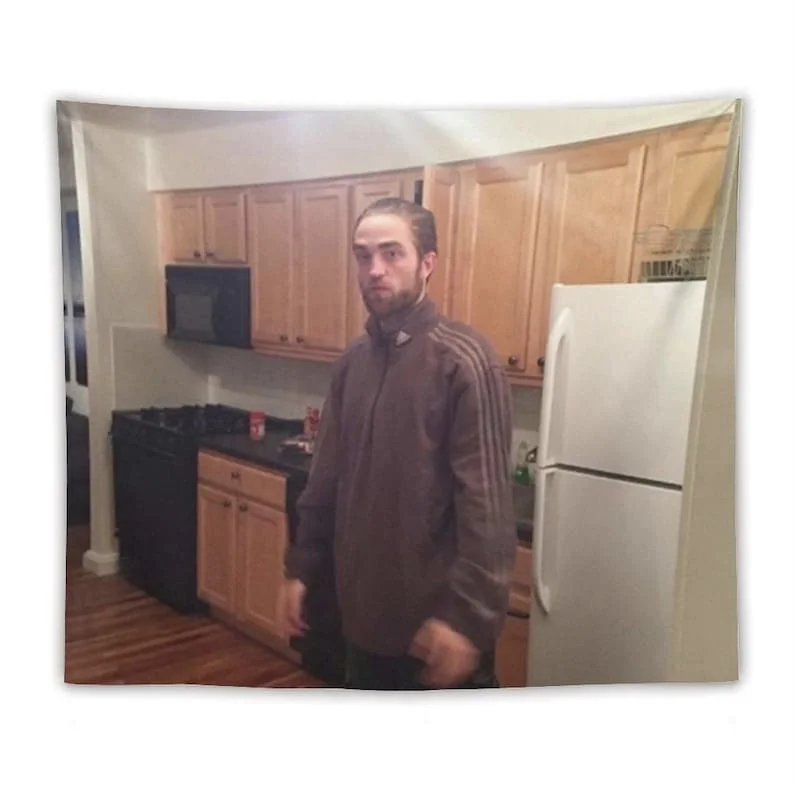 Robert-Pattinson-Meme-Tapestry-For-Bedroom-College-Dorm-Home-Decor-Wall ...