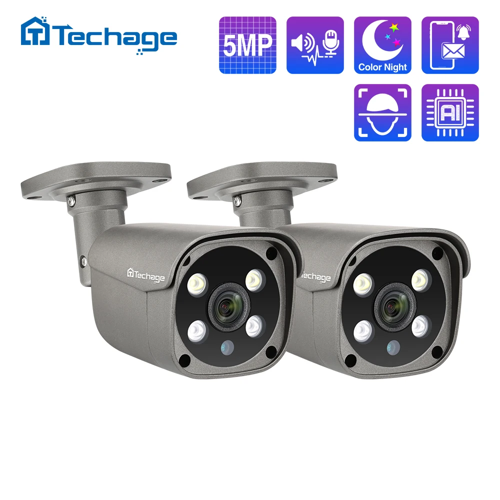 Techage-HD-5MP-8MP-4K-POE-IP-Camera-Two-way-Audio-Smart-AI-Colorful ...