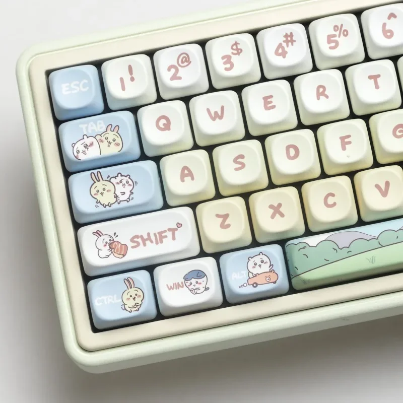 Chikawa-Hachiware-Mechanical-Keyboard-Keycap-MOA-Height-Usagi-Girl ...