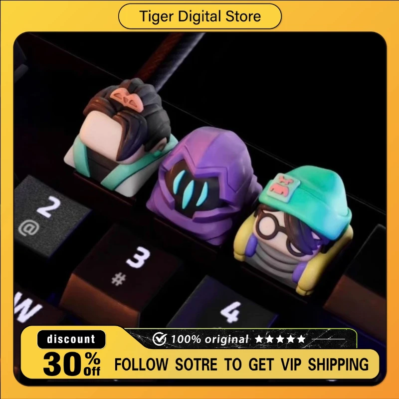 Original-Gaming-Keycaps-Customized-for-DIY-Mechanical-Keyboard-Creative ...