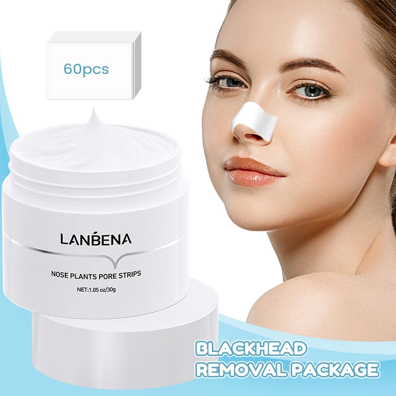 LANBENA-Blackhead-Remover-Nose-Mask-Pore-Strip-Deep-Cleansing-Shrink ...