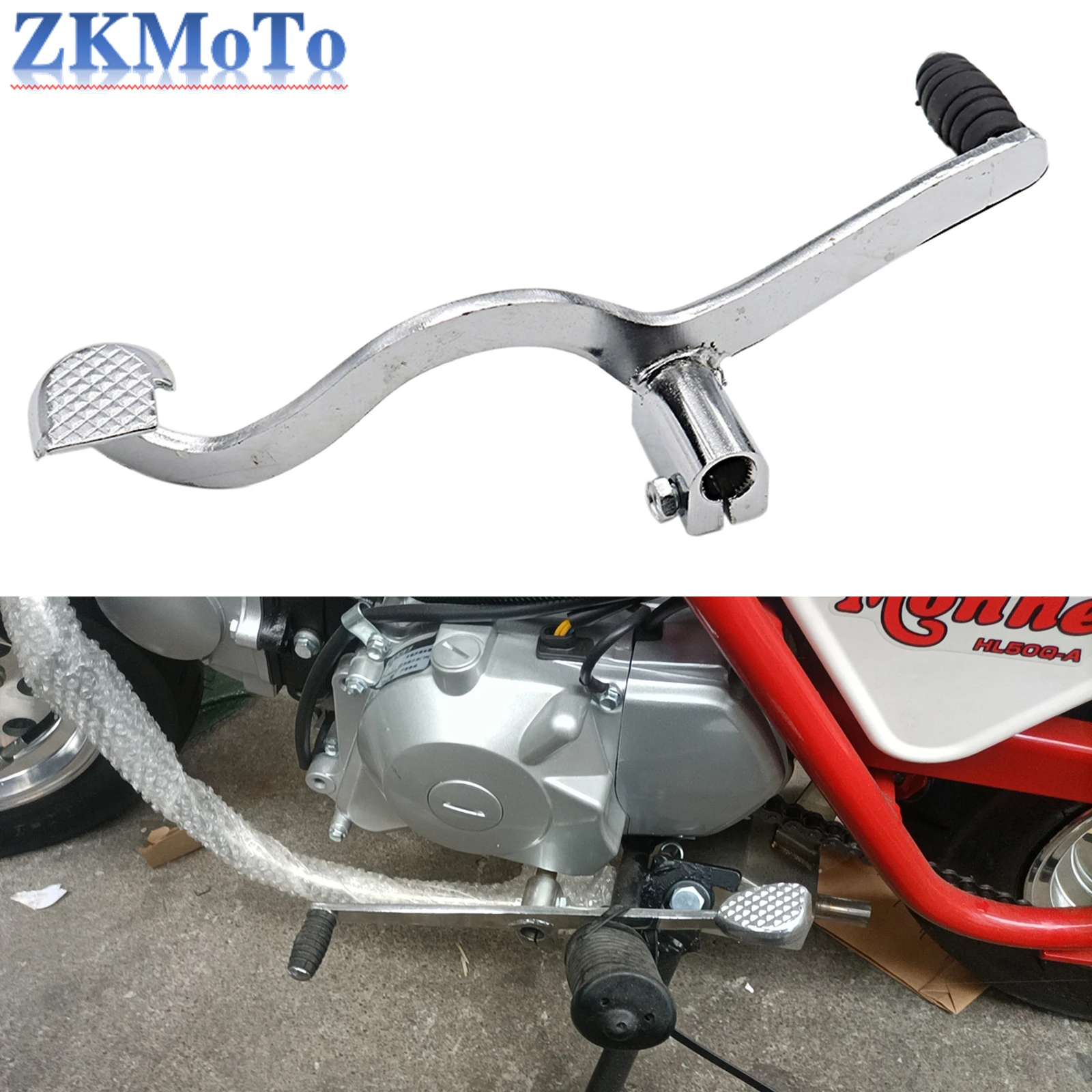 New-Motorcycle-Gear-Shift-Lever-Double-Pedal-Shifter-For-Honda-Z50-Z50A ...
