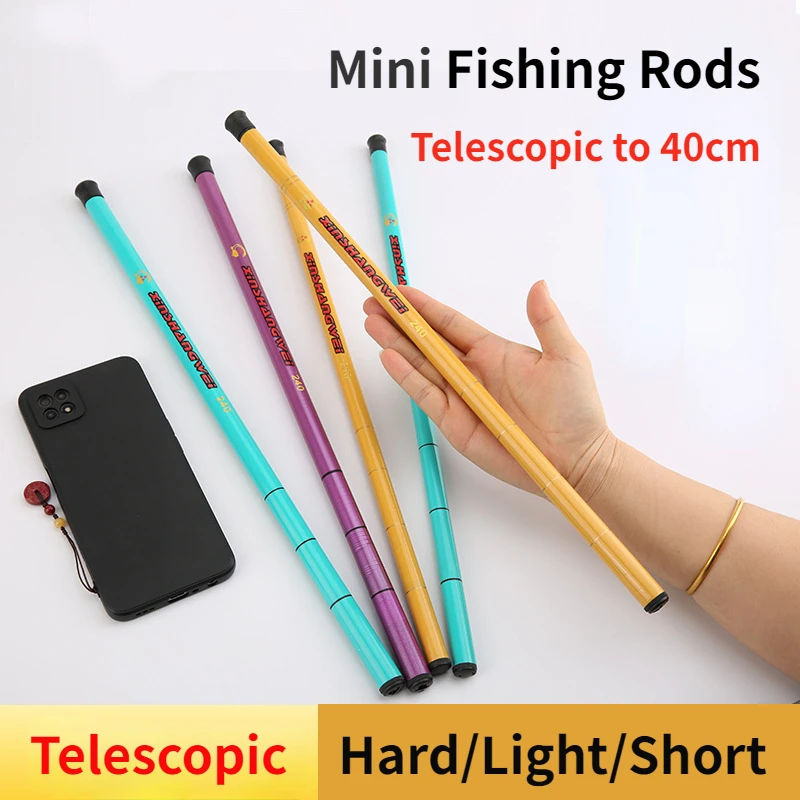 40cm-Telescopic-Short-Fishing-Rod-Ultralight-Stream-Rod-Ultra-Short ...