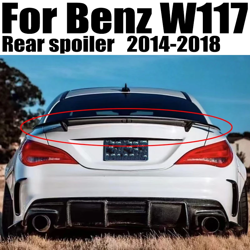 For-Mercedes-Benz-CLA-W117-Spoiler-CLA180-CLA200-250-CLA260-CLA45-2014 ...