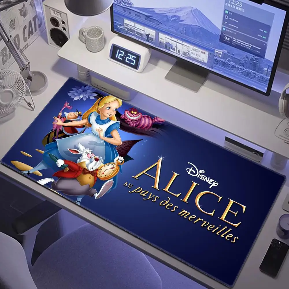 Disney Alice in Wonderland Mousepad Beautiful large gaming mousepad L ...