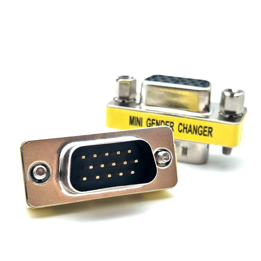 VGA Male to Male Female to Female Male to Female jack DB15 pin ...