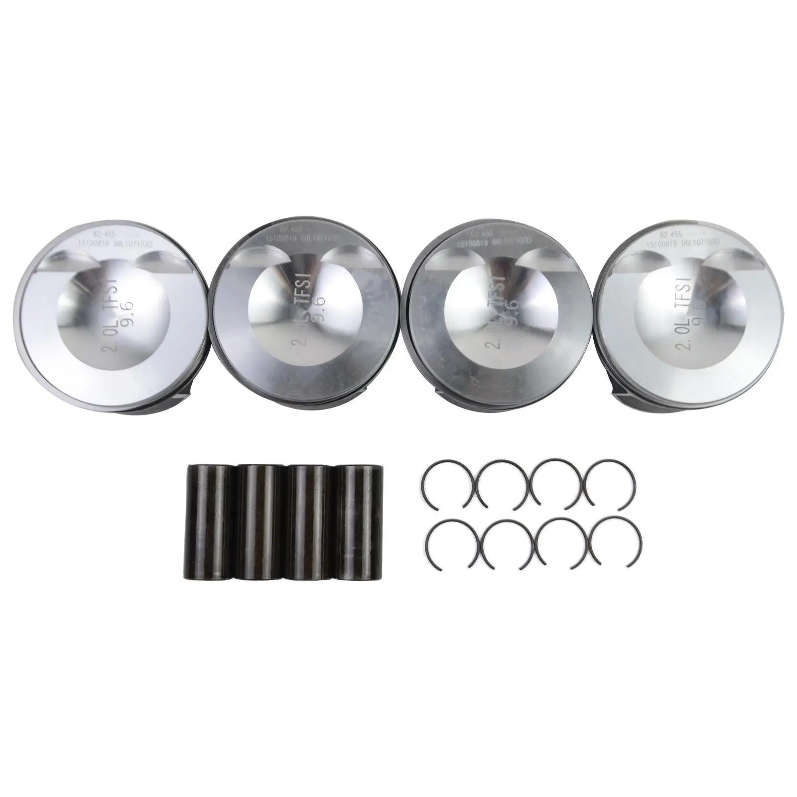 AP01 Pistons Set Ø23mm for Audi A6 TT Q5 VW Transporter Skoda Seat 2.0T ...
