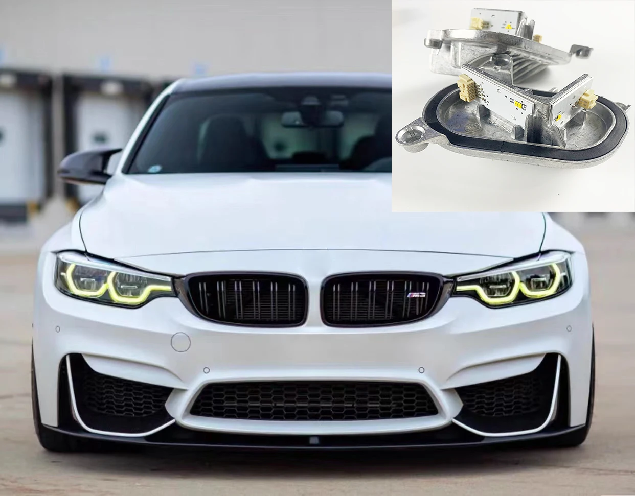 Suitable-For-BMW-M3-M4-CSL-4-series-DRL-yellow-gold-color-LED-Modules ...