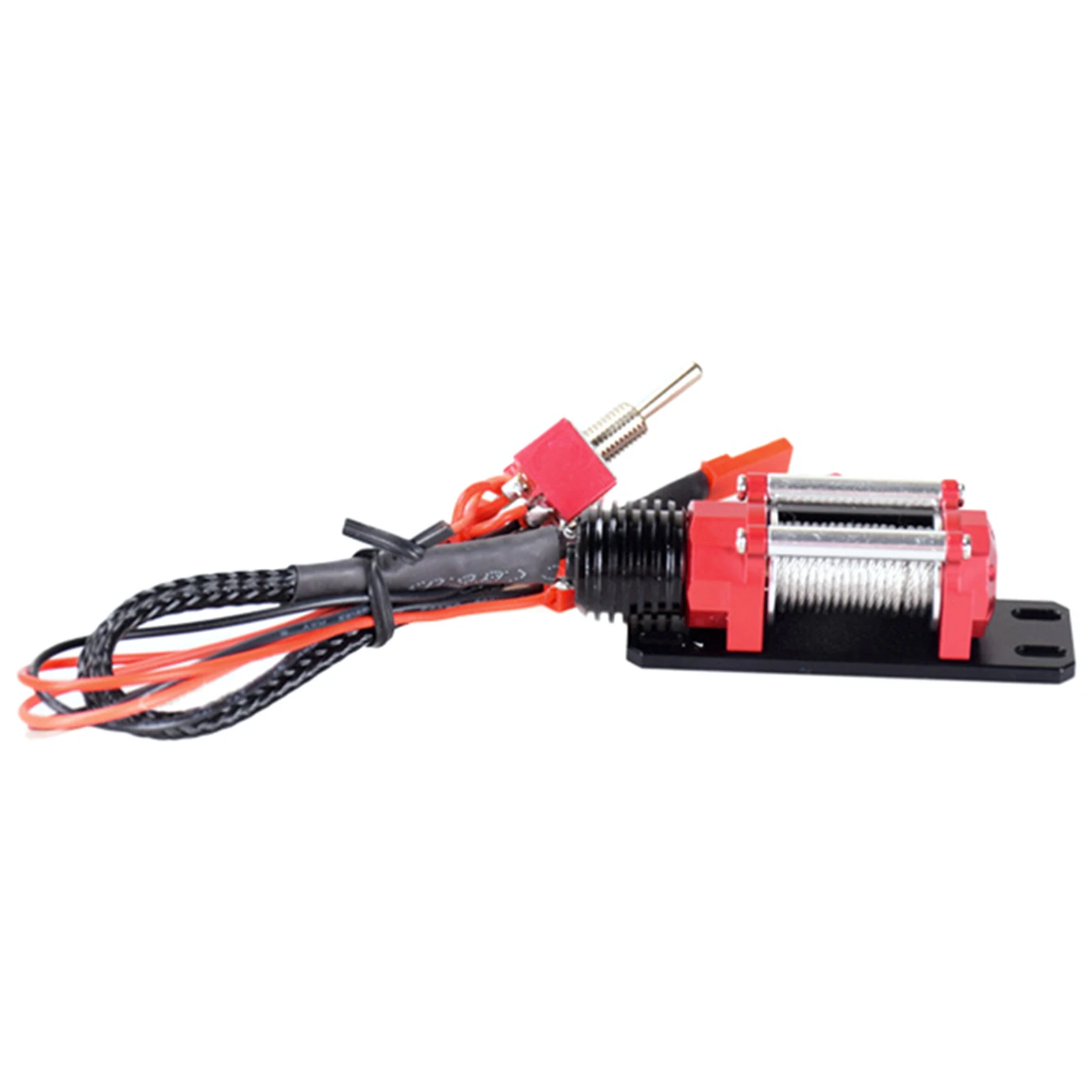 Electric-Winch-With-Steel-Rope-Hook-Universal-Remote-Control-Car ...