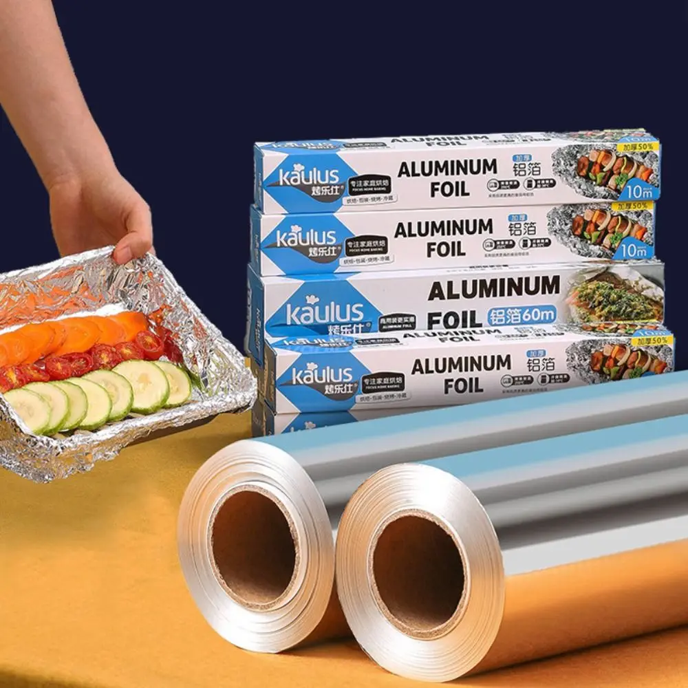 BBQ-Aluminum-Foil-Oven-Home-Economical-Packaging-Air-Fryer-Tin-Foil ...