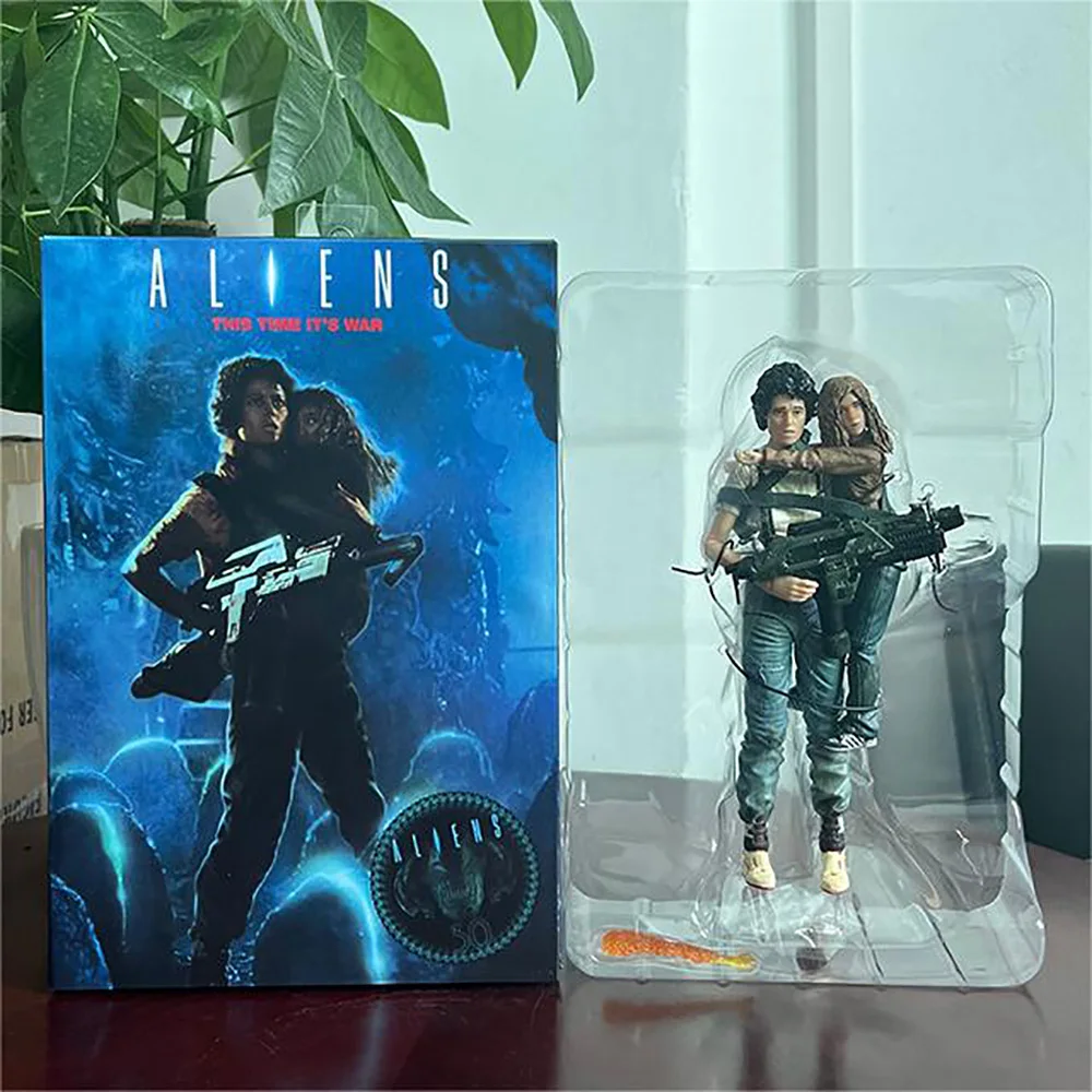 Neca ALIEN 2 Ripley Newt Figure LT Ellen Giger Xenomorph Facehugger ...