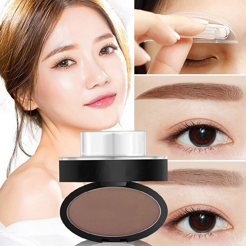 Natural-Arched-Eyebrow-Powder-Stamp-Quick-Makeup-Brow-Stamps-Waterproof ...