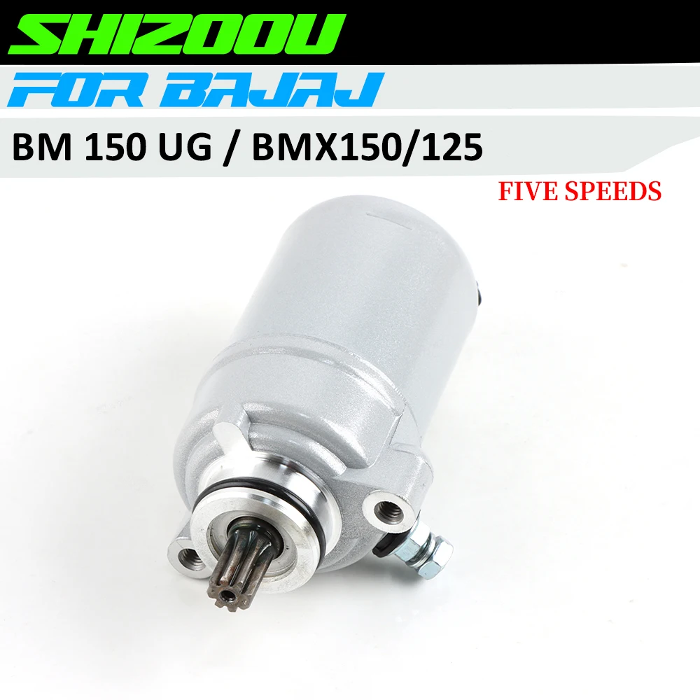 Starter Motor For BAJAJ BOXER bm150 bm 150 accessories 5 gear bajaj ...