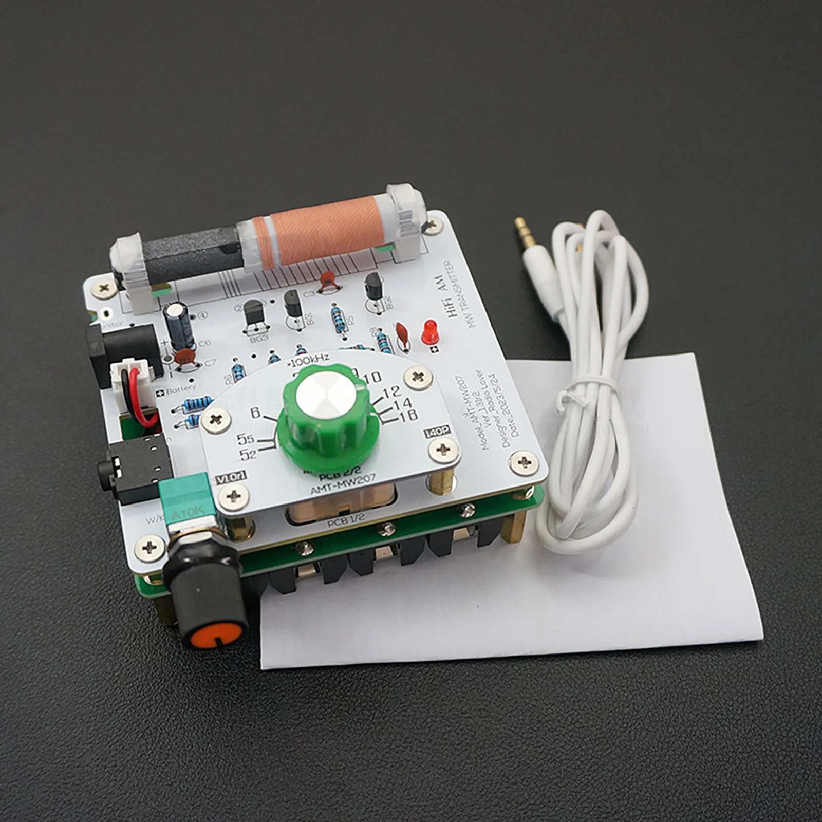 AMT-MW207-Assembled-525-1605kHz-Medium-Wave-AM-Radio-Transmitter-AM ...