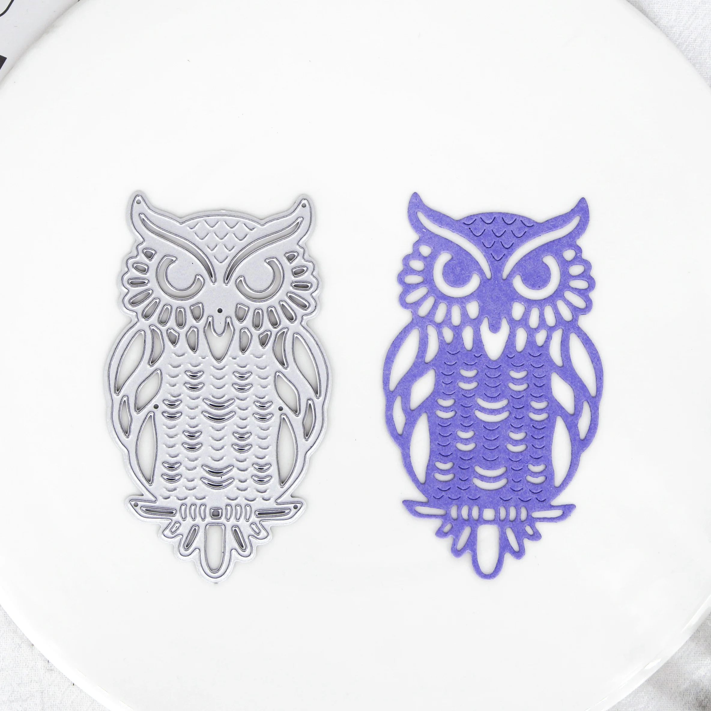 New Owl Animal metal cutting die scrapbook for photo album paper diy ...