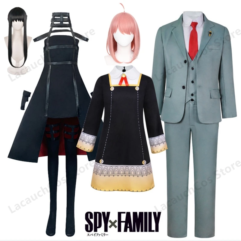 2022 New Anime Spy Family Yor Forger All Cosplay Costume Dress Twilight ...