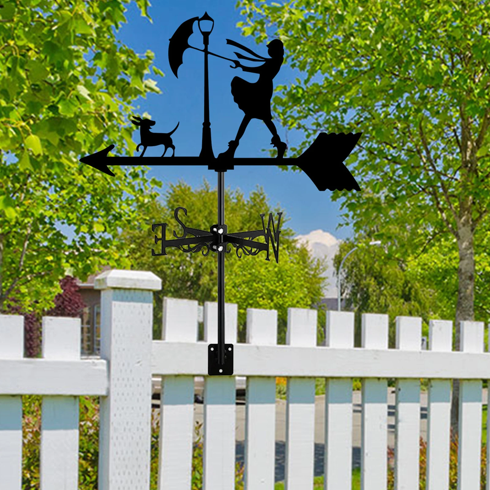Weathervanes For Roofs,Train Weather Vane,Outdoor Wind Direction ...