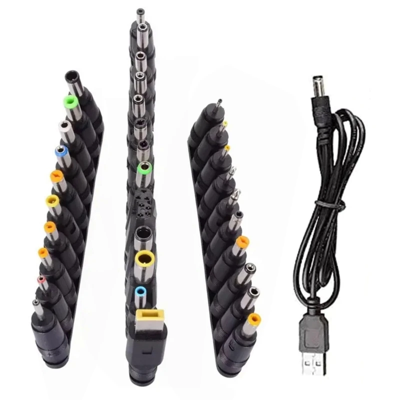 Usb-to-BarrelJack-Adapter-5-5x2-1mm-Universal-Power-Adapter-Set-34 ...