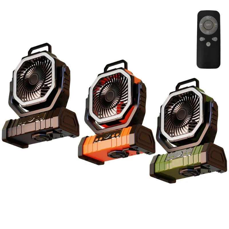 USB-Camping-Fan-Light-Powerful-and-Quiet-Great-20000mah-Powerful-for ...