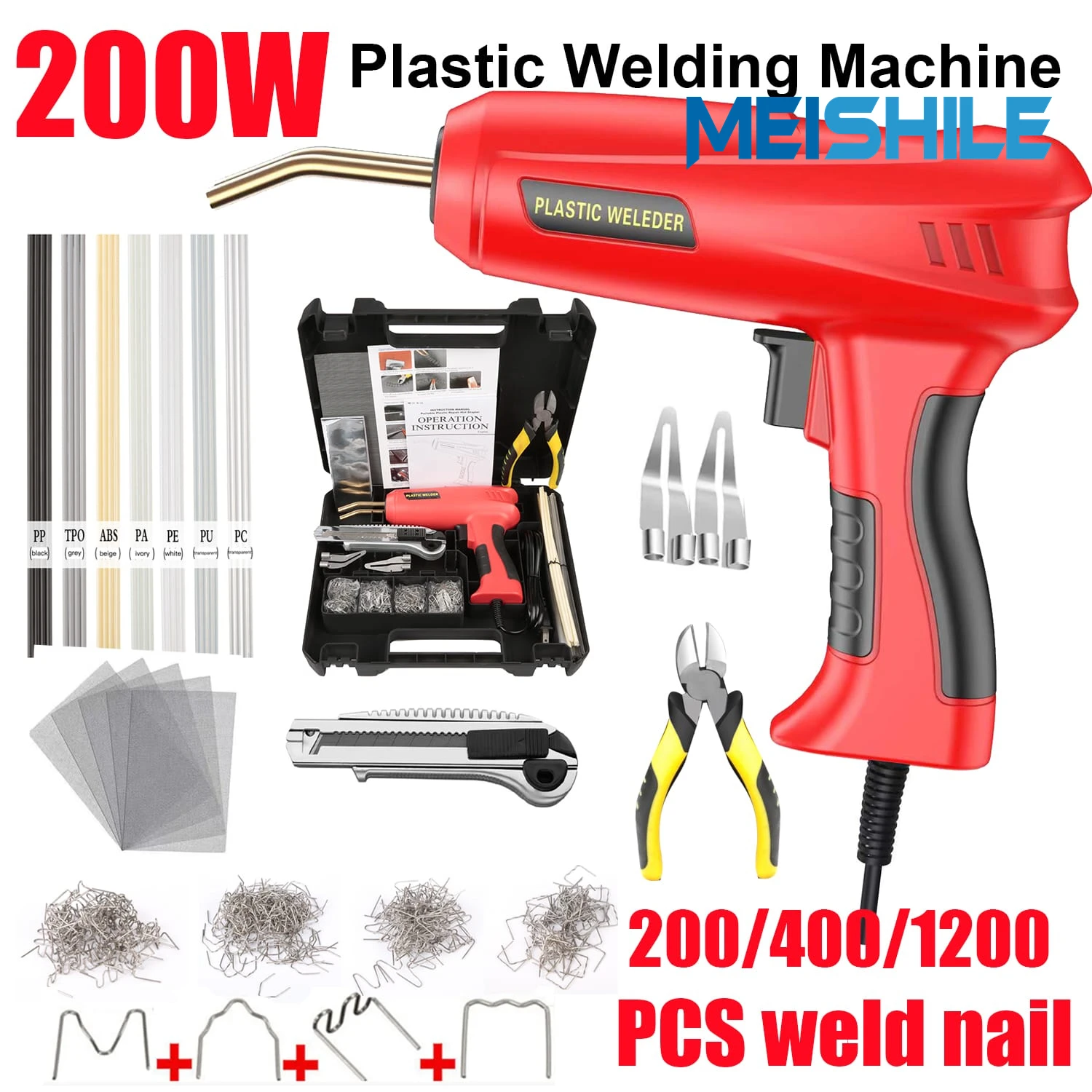 Atualizado plástico Welding Gun Kit reparador de alta potência, EU ...