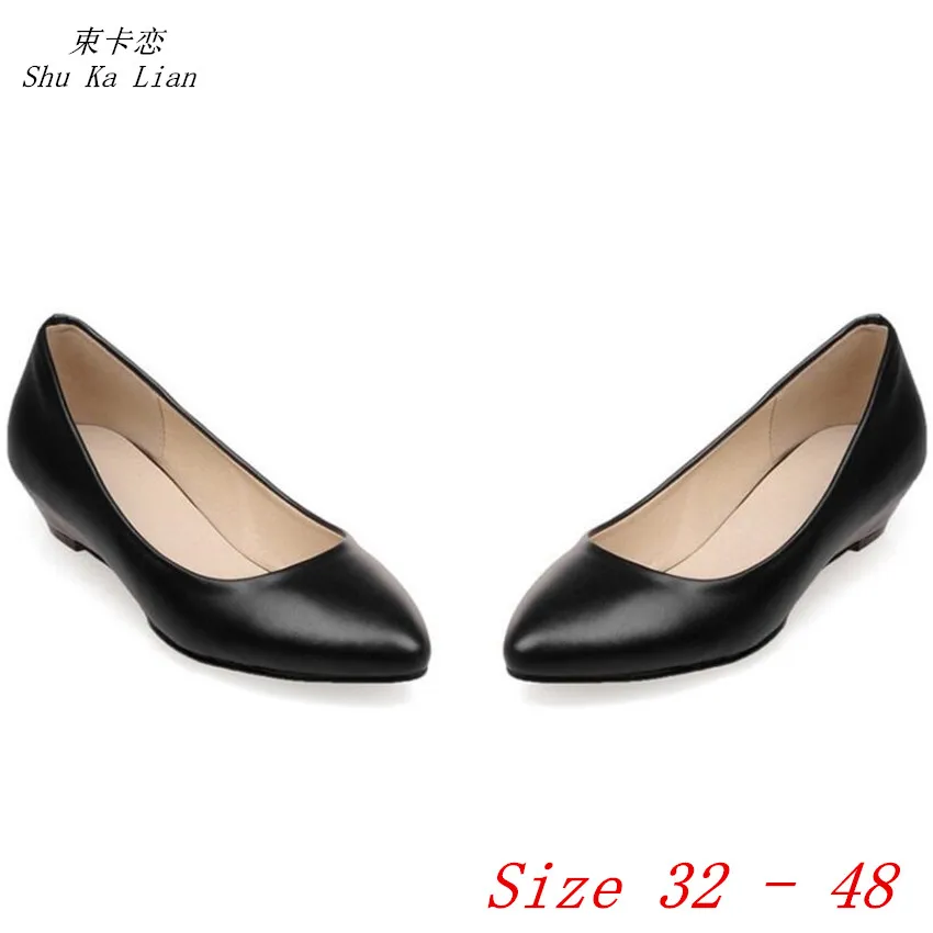 Wedges-Shoes-Pumps-Woman-Low-Heels-Women-Wedge-Low-High-Heel-Shoes ...
