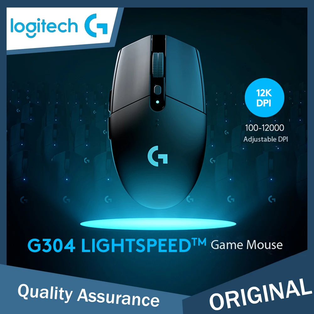Logitech Mouse G304 LIGHTSPEED Wireless Gaming Mouse, Lightweight and ...