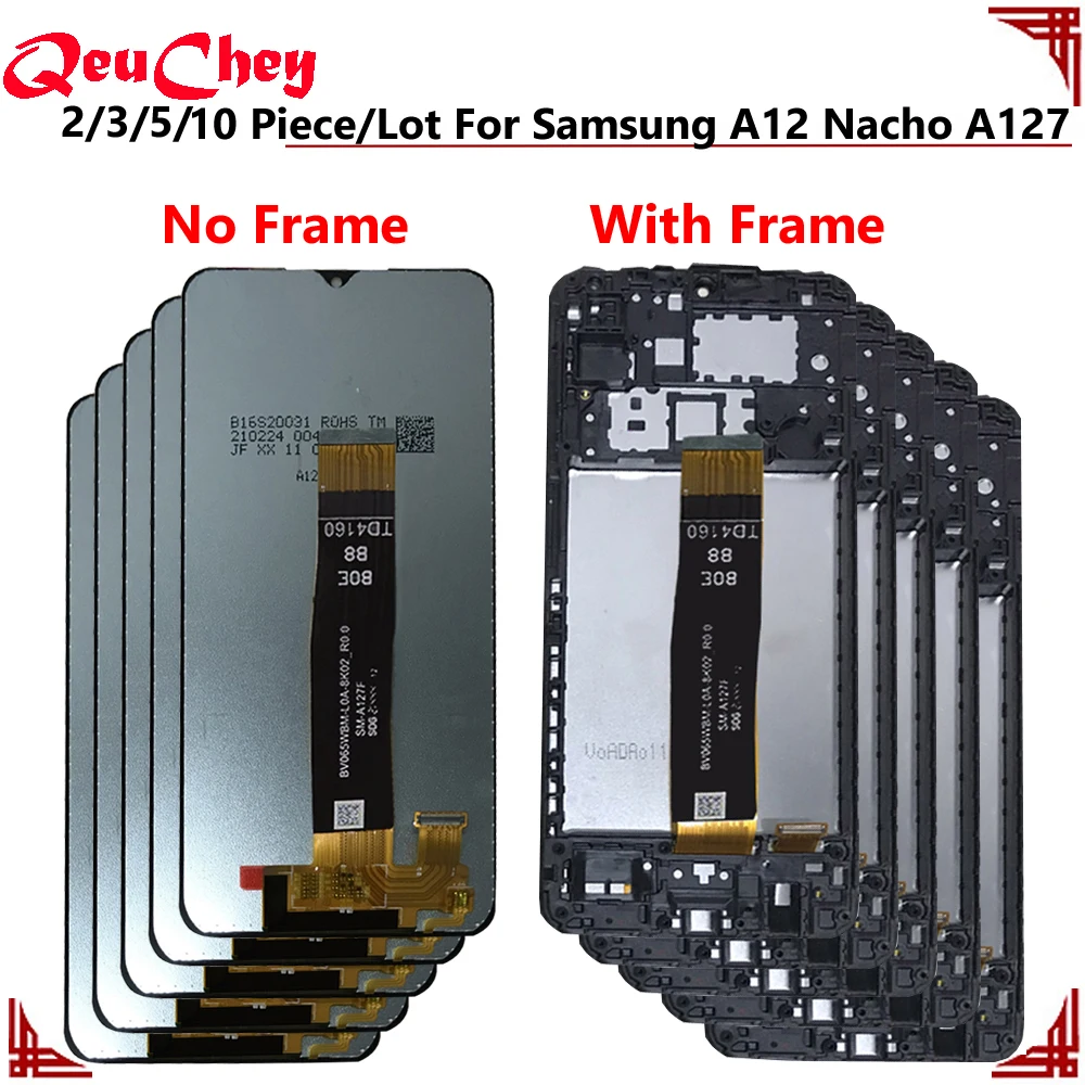 2-3-5-10-Piece-Lot-Original-For-Samsung-Galaxy-A12-Nacho-A127-A127F ...
