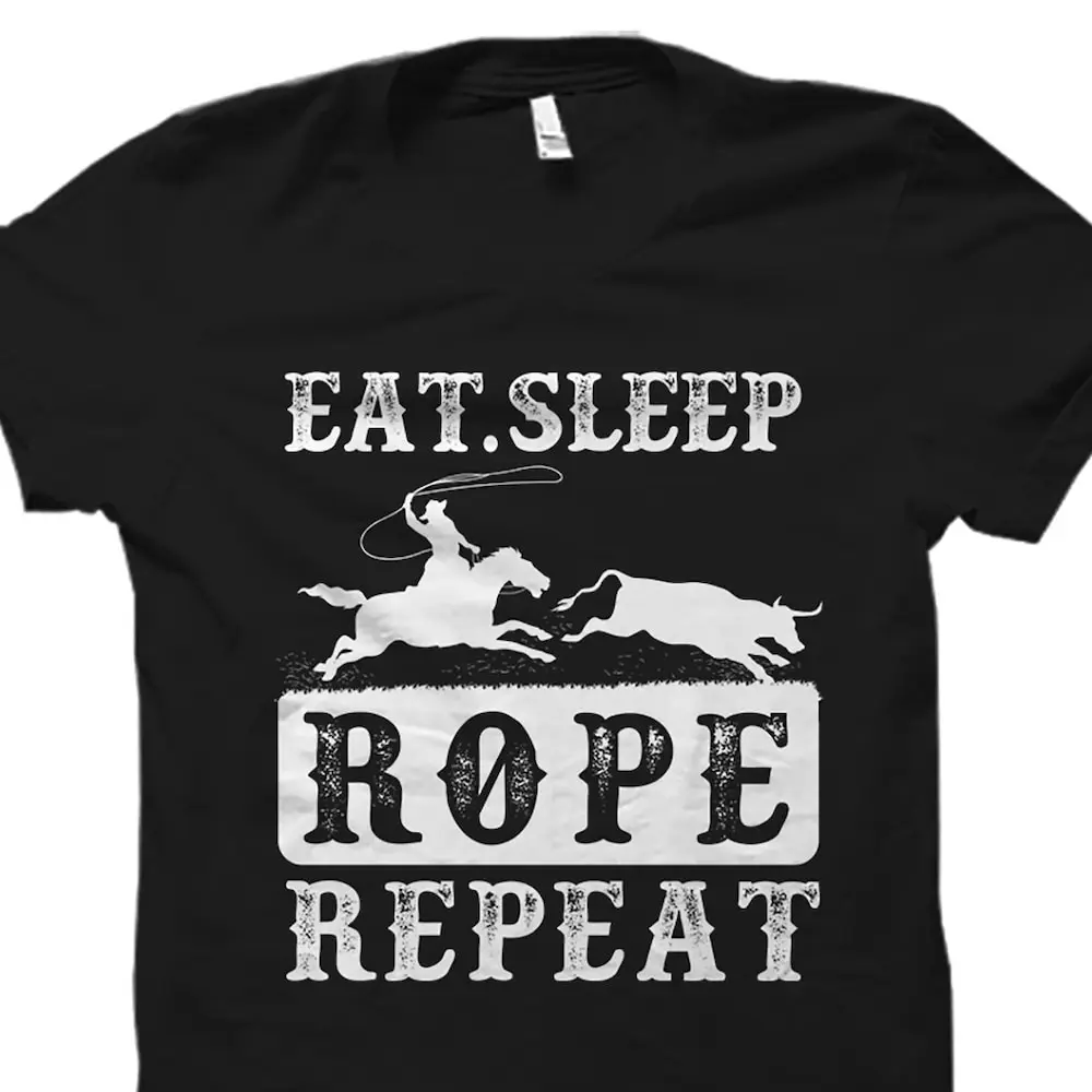 Rodeo-T-Shirt-Western-Country-Bullriding-Cowgirl-Cowboy-Team-Roping ...
