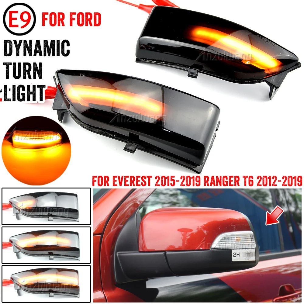 LED-Dynamic-Turn-Signal-Side-Mirror-Blinker-Indicator-Light-For-Ford ...
