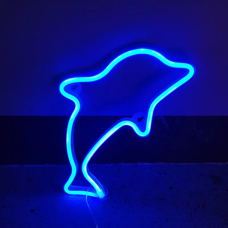LED Dolphin Neon Light - giftitube