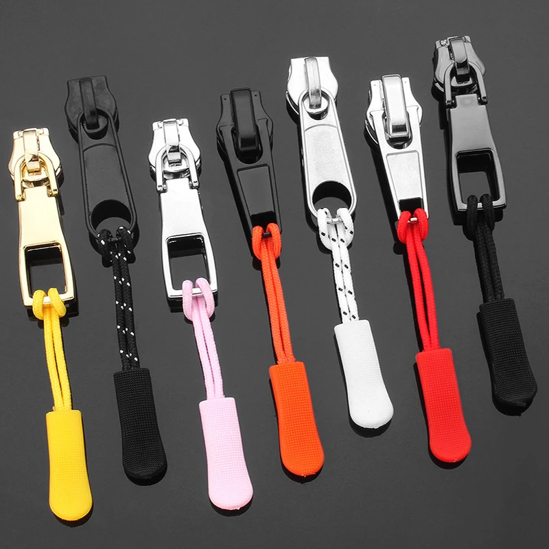 10-20pcs-Zipper-Pull-Puller-End-Fit-Rope-Tag-Replacement-Clip-Broken ...