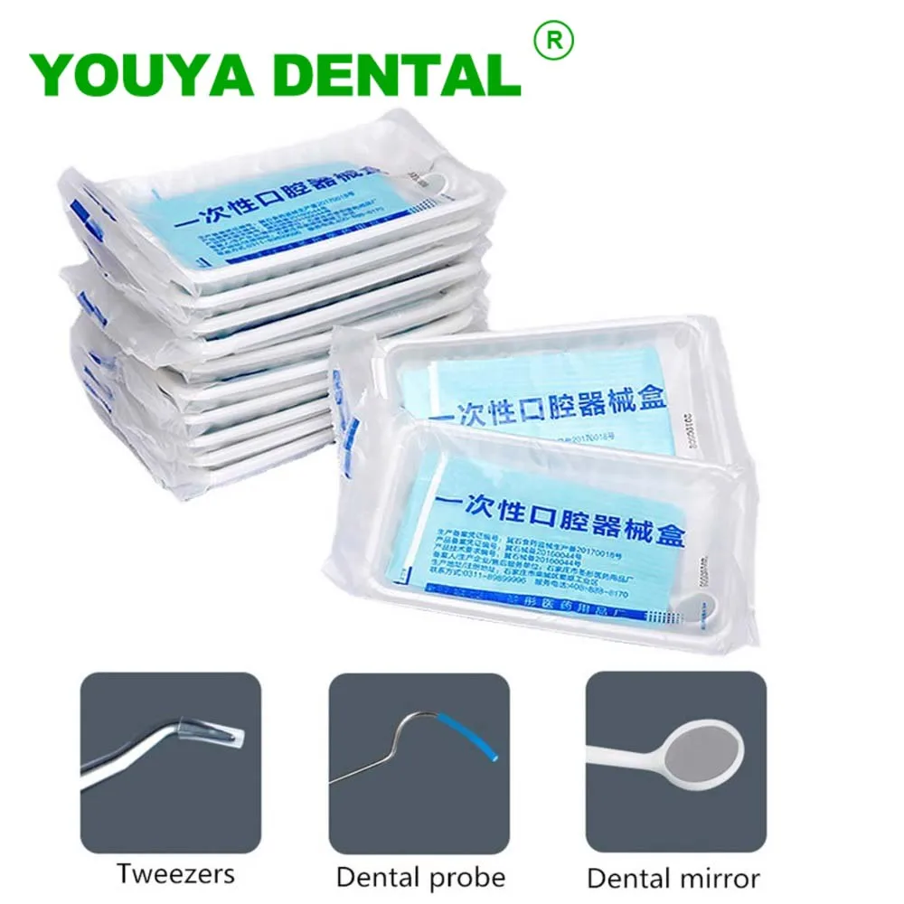 10-Bag-Dental-Instrument-Kit-Disposable-Oral-Package-Dentistry-Tooth ...