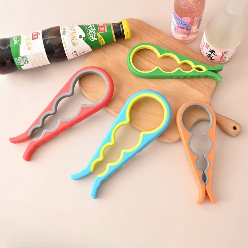 Jar Opener, Easy Grip Bottle Opener Twist Off Lid Quick Opening Cooking ...