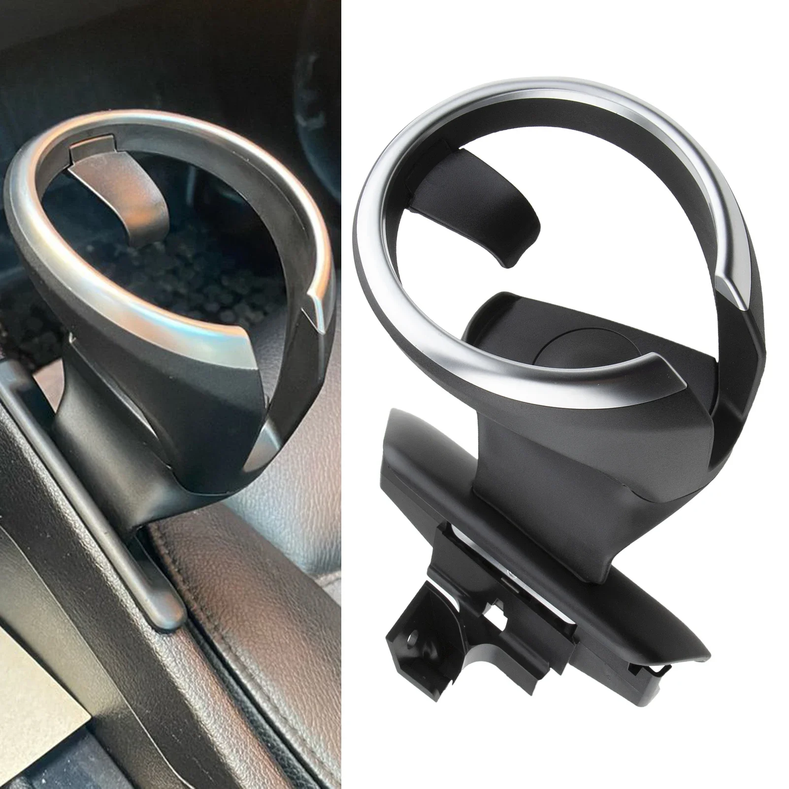 Front-Cup-Drink-Holder-Organizer-Center-Console-Cup-Holder-For-BMW-135i ...