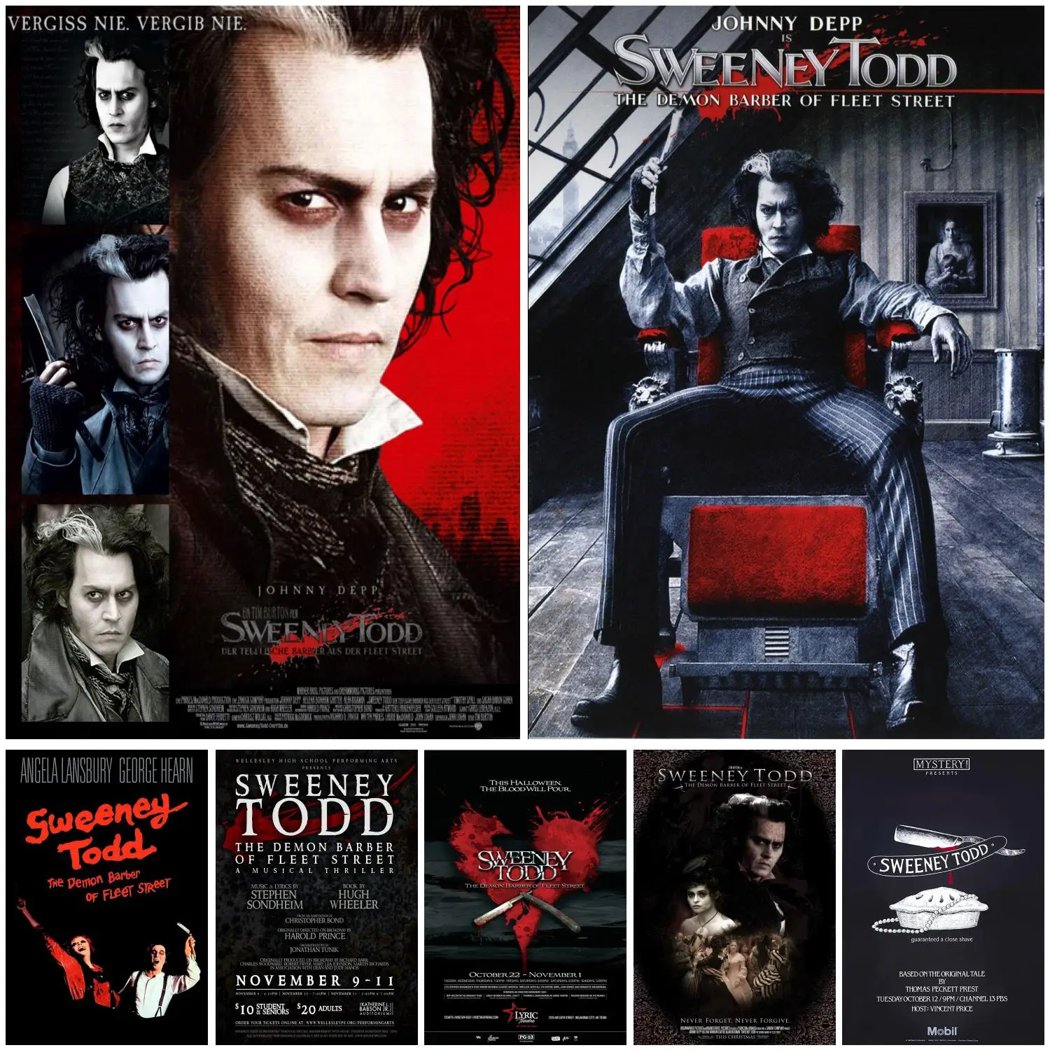 Sweeney Todd Poster