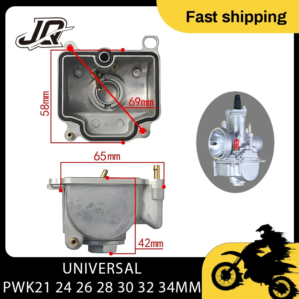 For KEIHIN KSR EVO OKO KOSO Universal PWK Bottom Float Bowl PWK 21mm ...