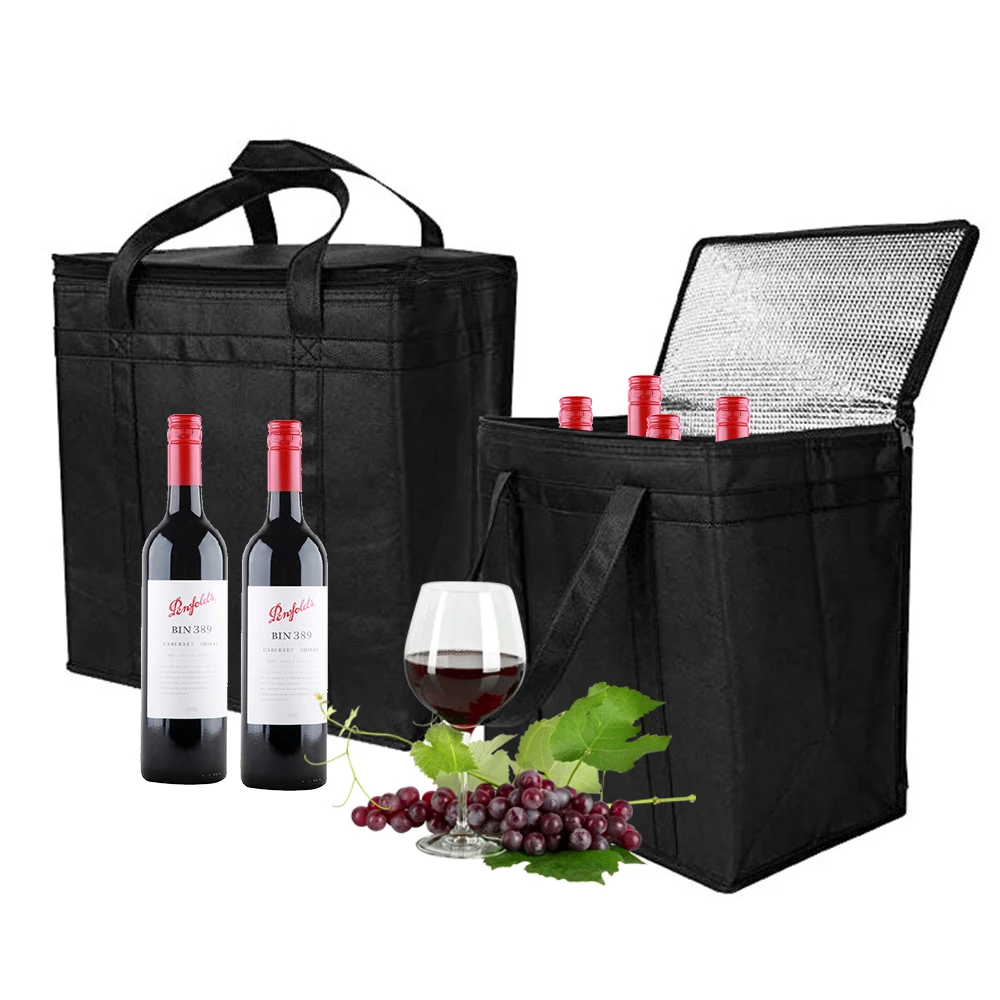 Portable Fridge Bag Insulated Bag Lunch Box Thermal Cooler Bag Folding ...