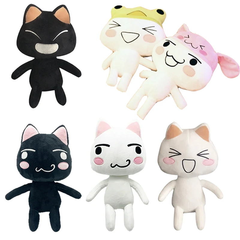1-6Pcs-Kawaii-Toro-Inoue-Cat-Plush-Toy-Soft-Anime-Cartoon-Animal-Doll ...