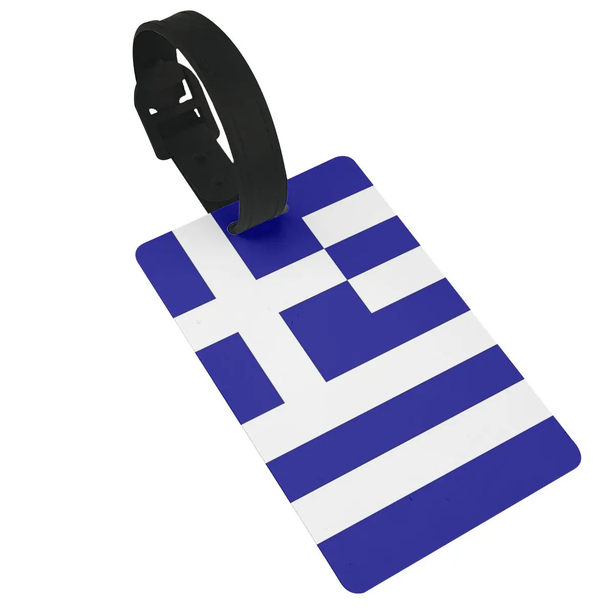BBQ Apron Greece Flag Luggage Tags Suitcase Accessories Travel PVC ...