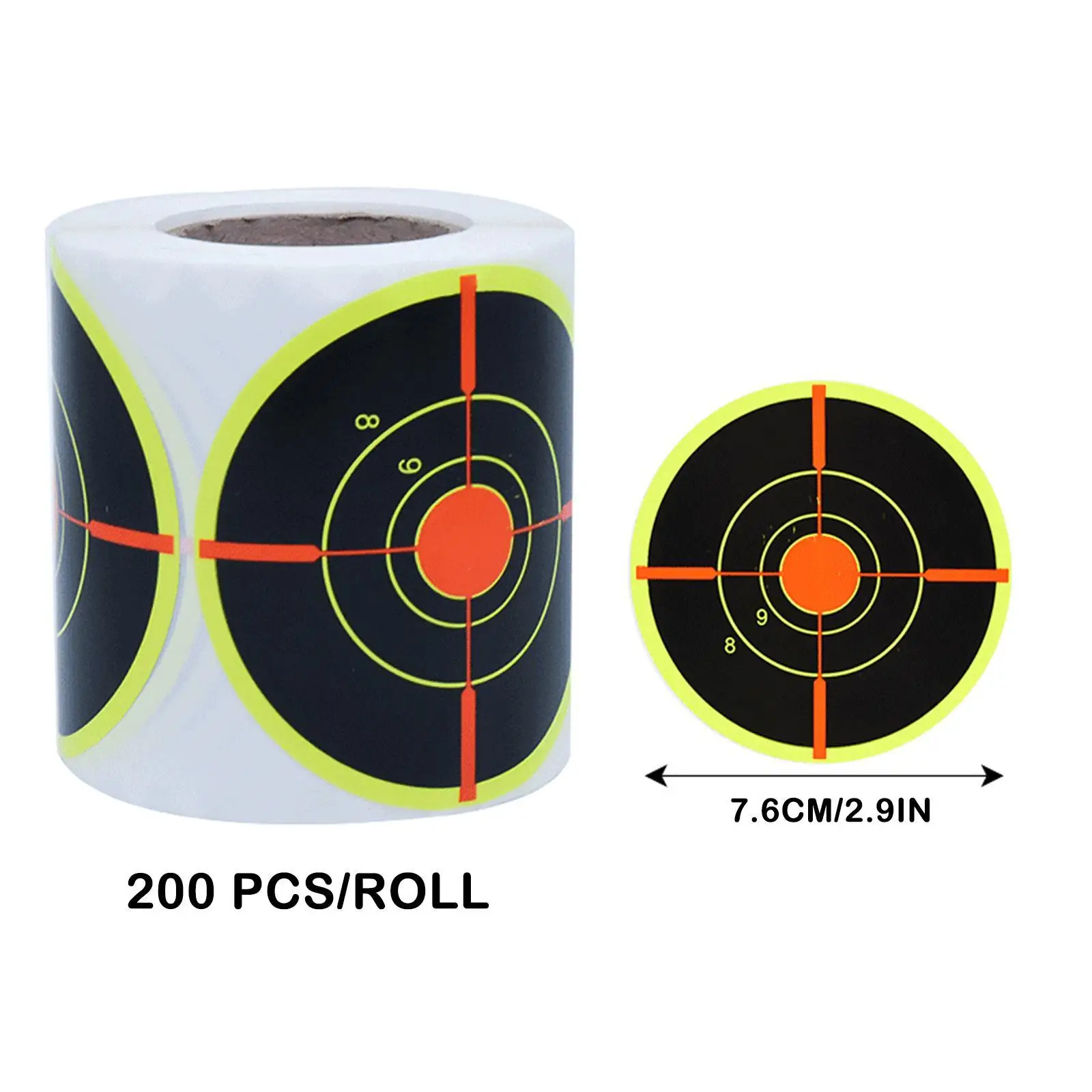 Hot-200pcs-Shooting-Splatter-Target-Self-adhesive-Shoot-Flower ...