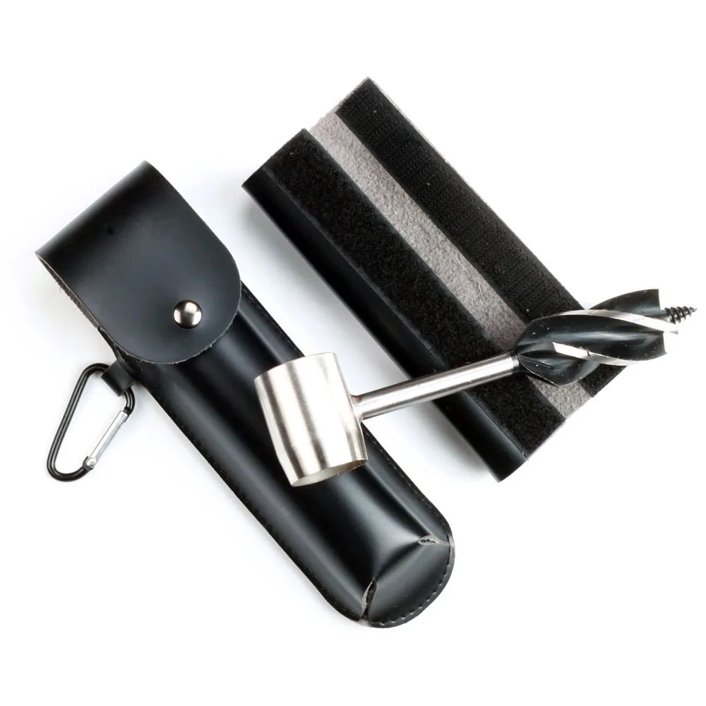 Drill-Bit-Protection-Sleeve-Auger-Wrench-Outdoor-Survival-Hand-Drill ...
