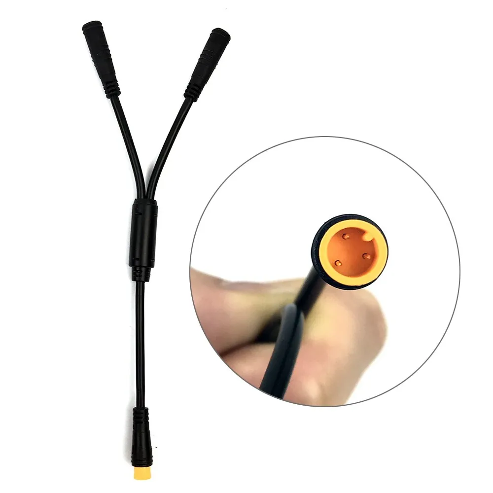 Electric Bike Y-SPLITTER 1T2 Cable For Gear Sensor Bafang Brake Lever ...