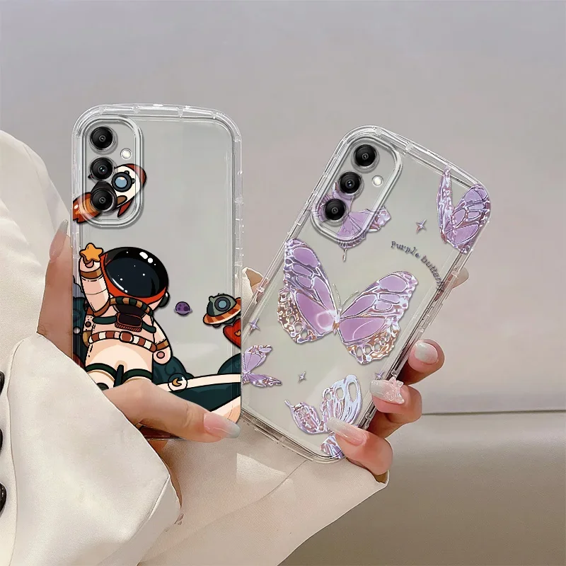 Coque-de-t-l-phone-transparente-pour-Samsung-coque-souple-mode-Galaxy ...