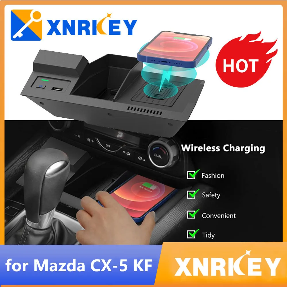 Wireless-Car-Charger-for-Mazda-CX5-CX-5-2017-2018-2019-2020-2021-2022 ...