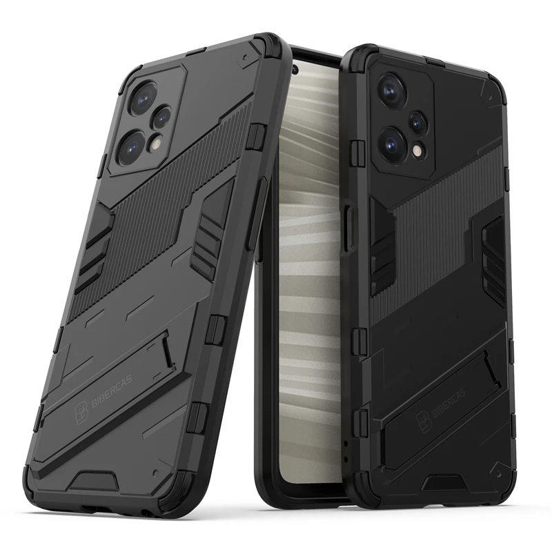 Phone-Holder-Case-For-Realme-9-Pro-Plus-Case-Bumper-Anti-knock-Armor-PC ...