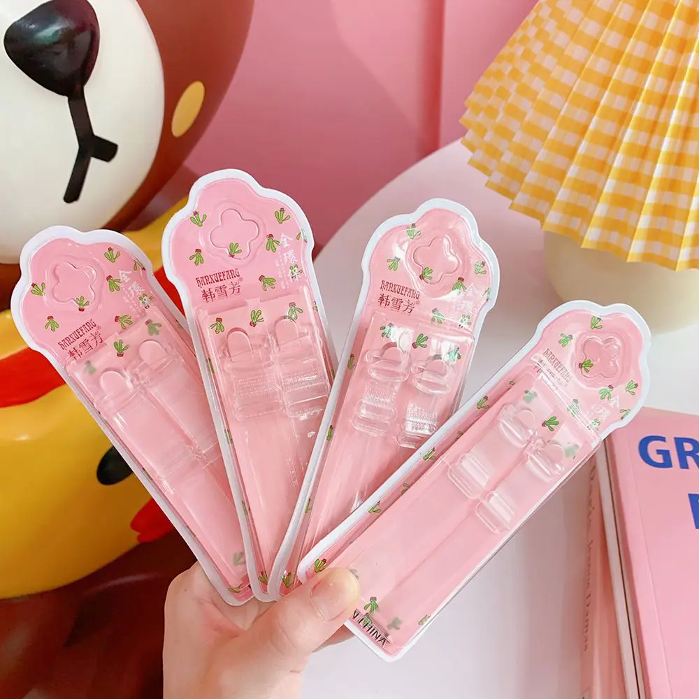 Non-Slip-Matte-Soft-Women-Invisible-Detachable-Clear-Bra-Strap-Bra ...