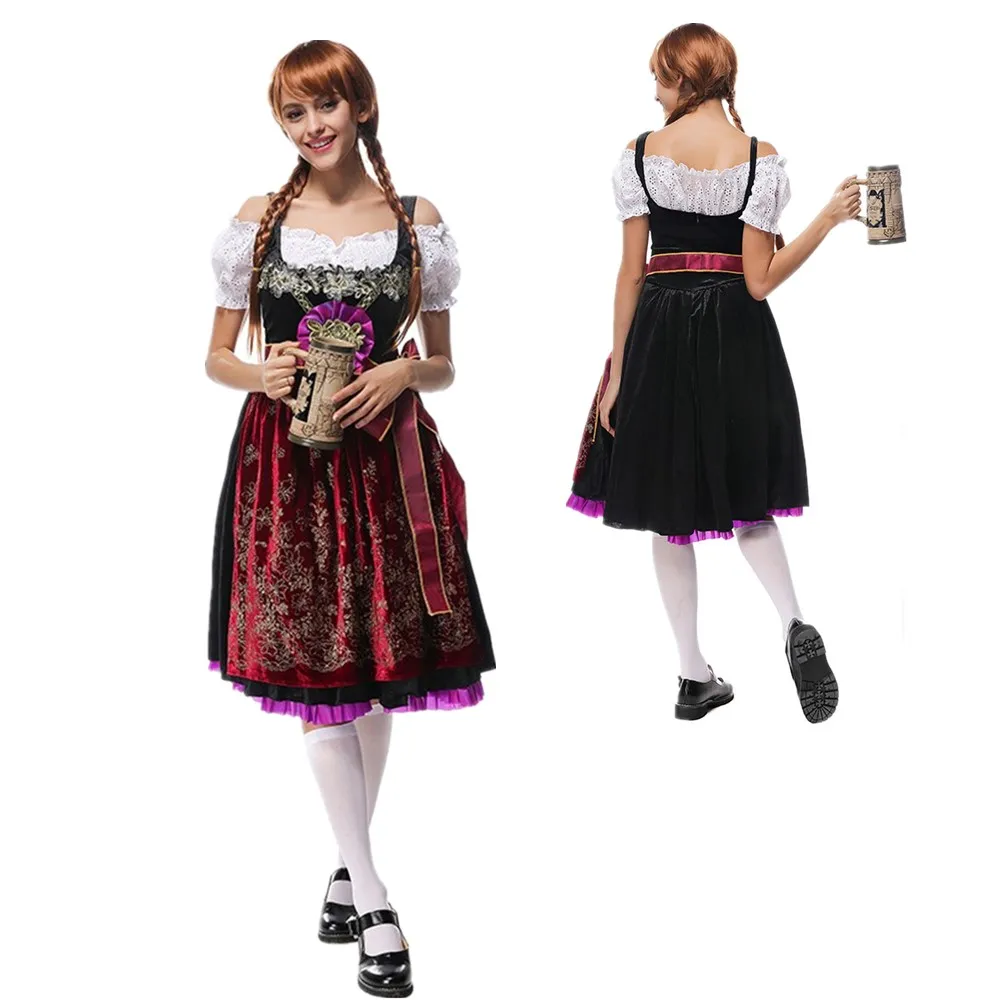 German-Bavarian-Beer-Oktoberfest-Costume-Parade-Tavern-Bartender ...